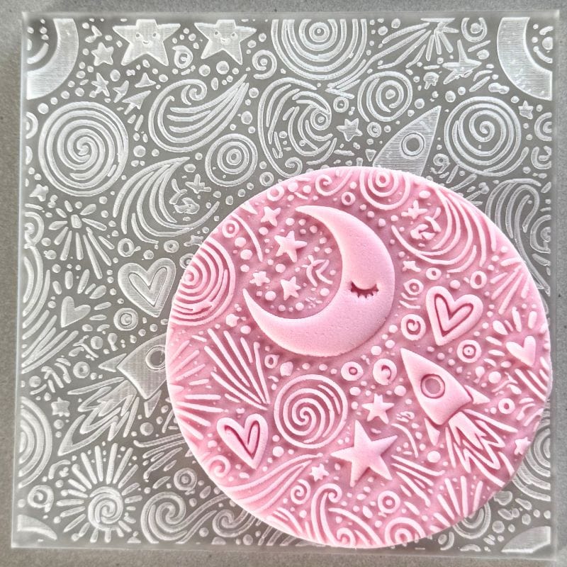 Dreamy Night Embosser Cookie Stamp – Pixie Patio