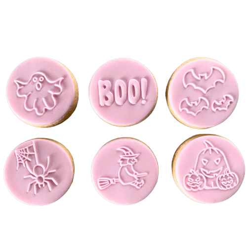 Halloween Party Mini Cookie Stamp Fondant Embosser Set – Pixie Patio