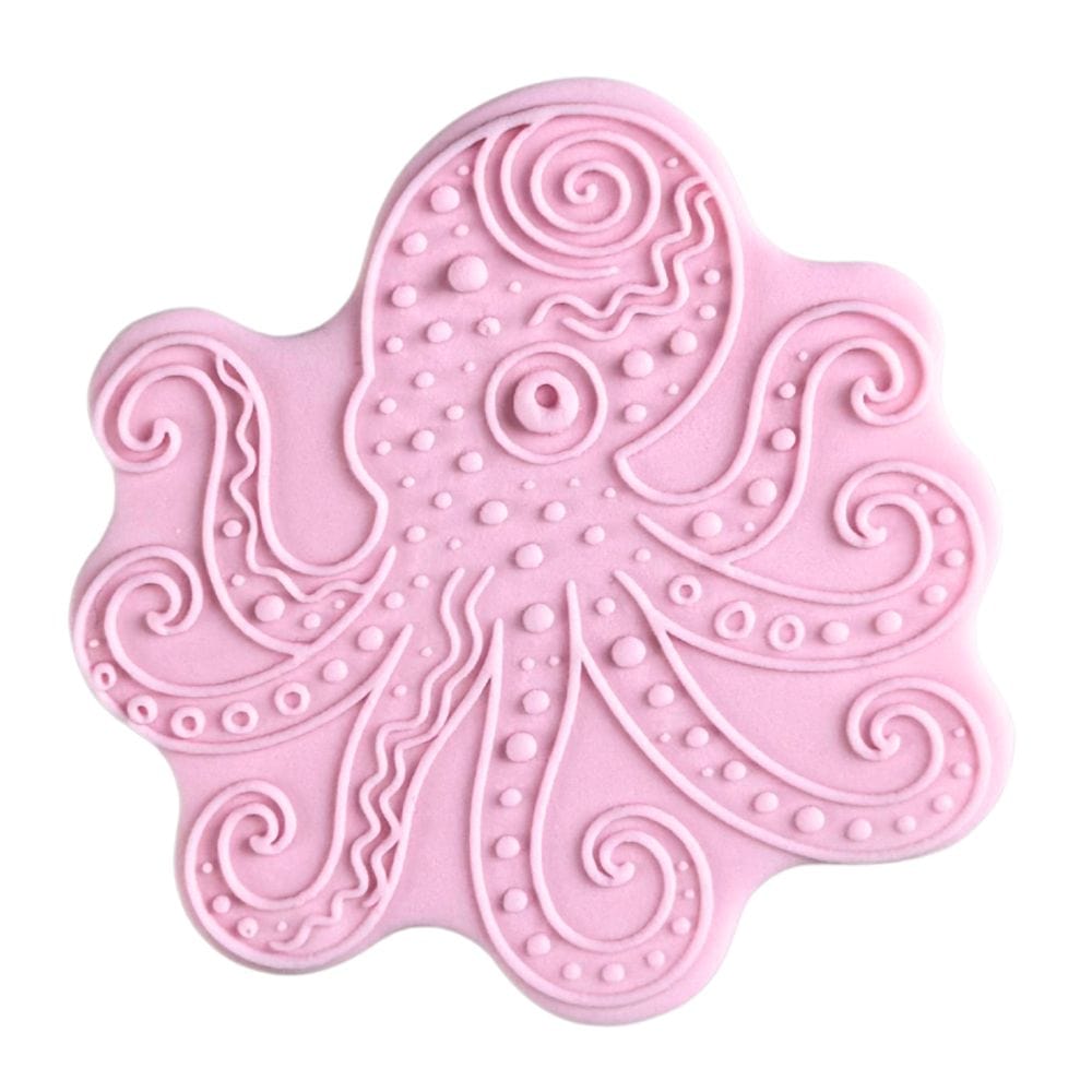 Octopus Cookie Cutter & Embosser Set | Pixie Patio