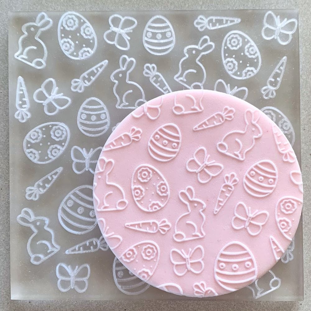 Blissful Easter Cookie Stamp Fondant Embosser – Pixie Patio