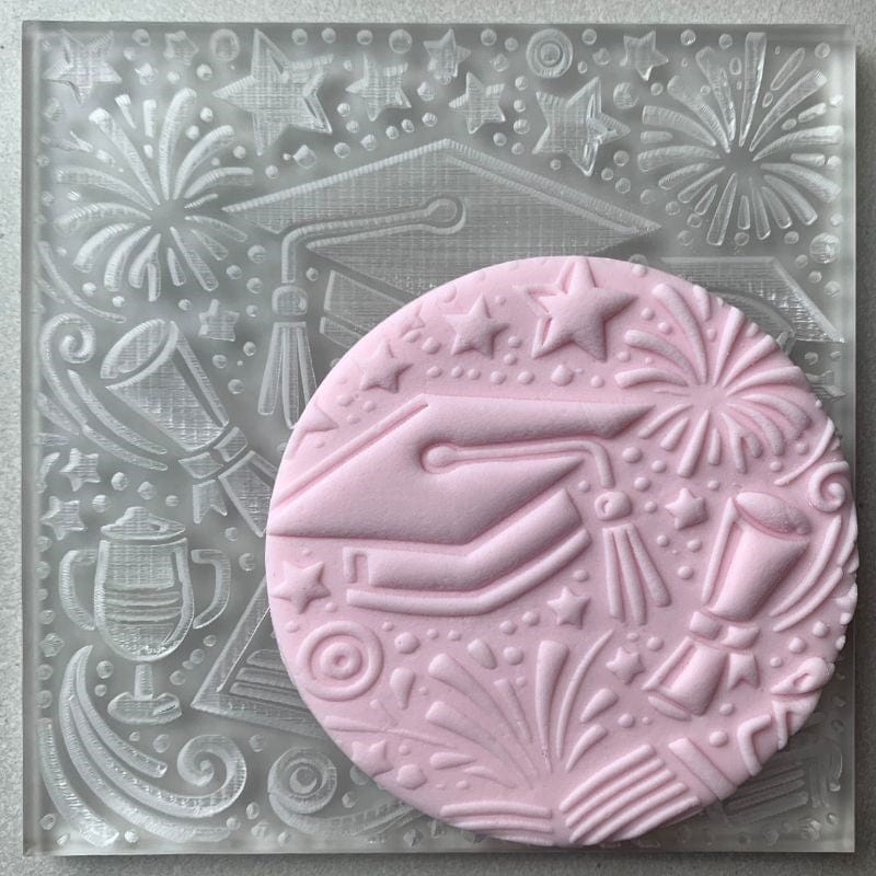 Milestone Graduation Embosser Cookie Stamp – Pixie Patio