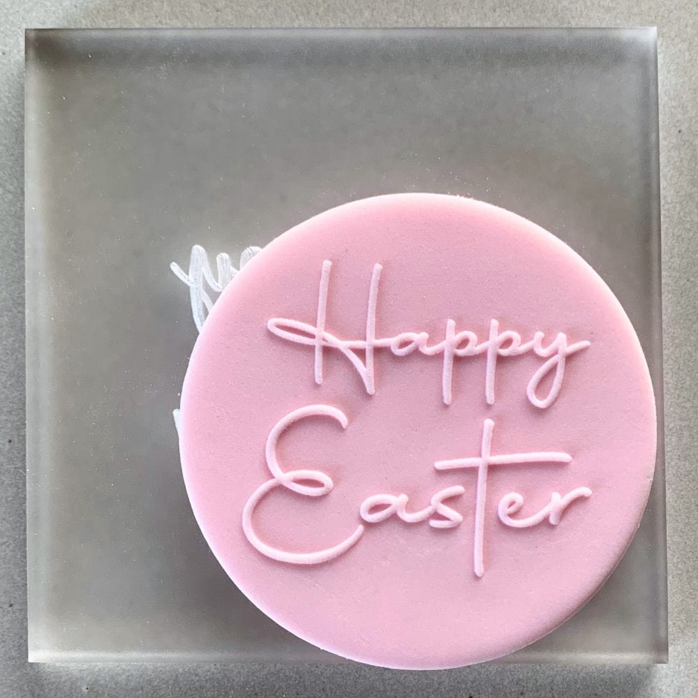 Magical Happy Easter Cookie Stamp Fondant Embosser – Pixie Patio