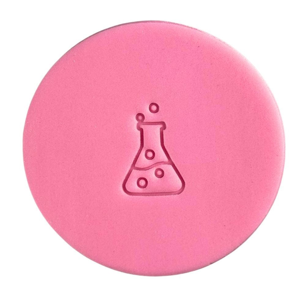 Mini Science Beaker Cookie Stamp – Pixie Patio
