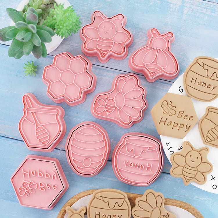 Bumble Bee Cookie Cutter Stamp Embosser Set – Pixie Patio