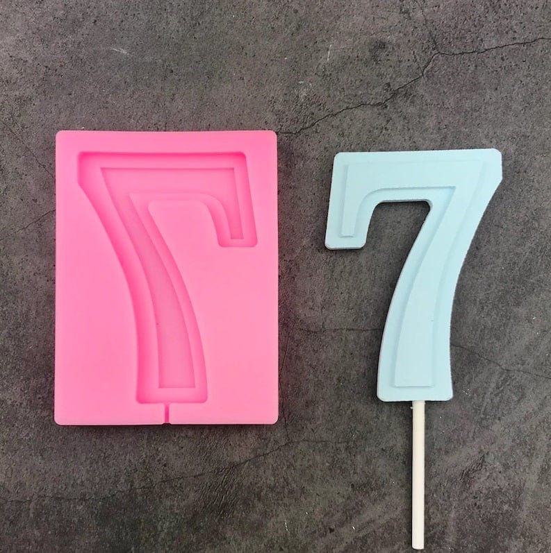 Big Birthday Number 1 2 3 4 5 6 7 8 9 0 Happy Silicone Baking Mould ...